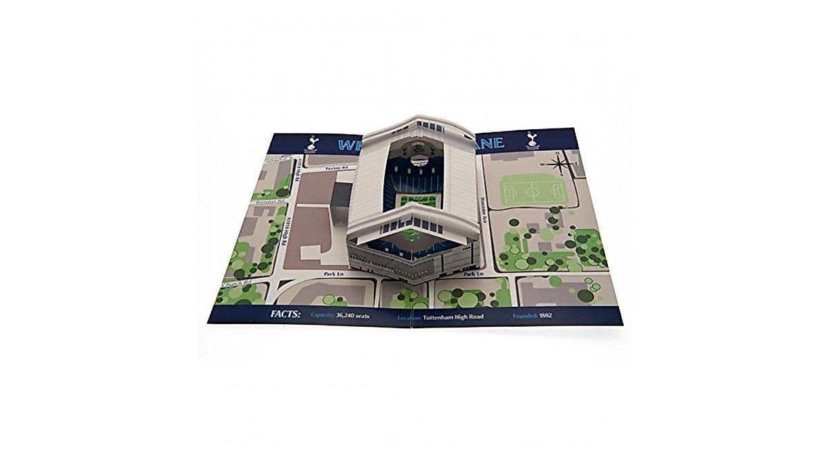 Spurs 3d Pop Up Stadium Birthday Greetings Card — 🛍️ The Retail Market