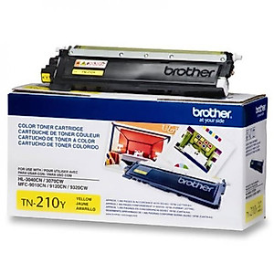 Brother TN210Y Yellow Toner Cartridge - 1 Each - OEM