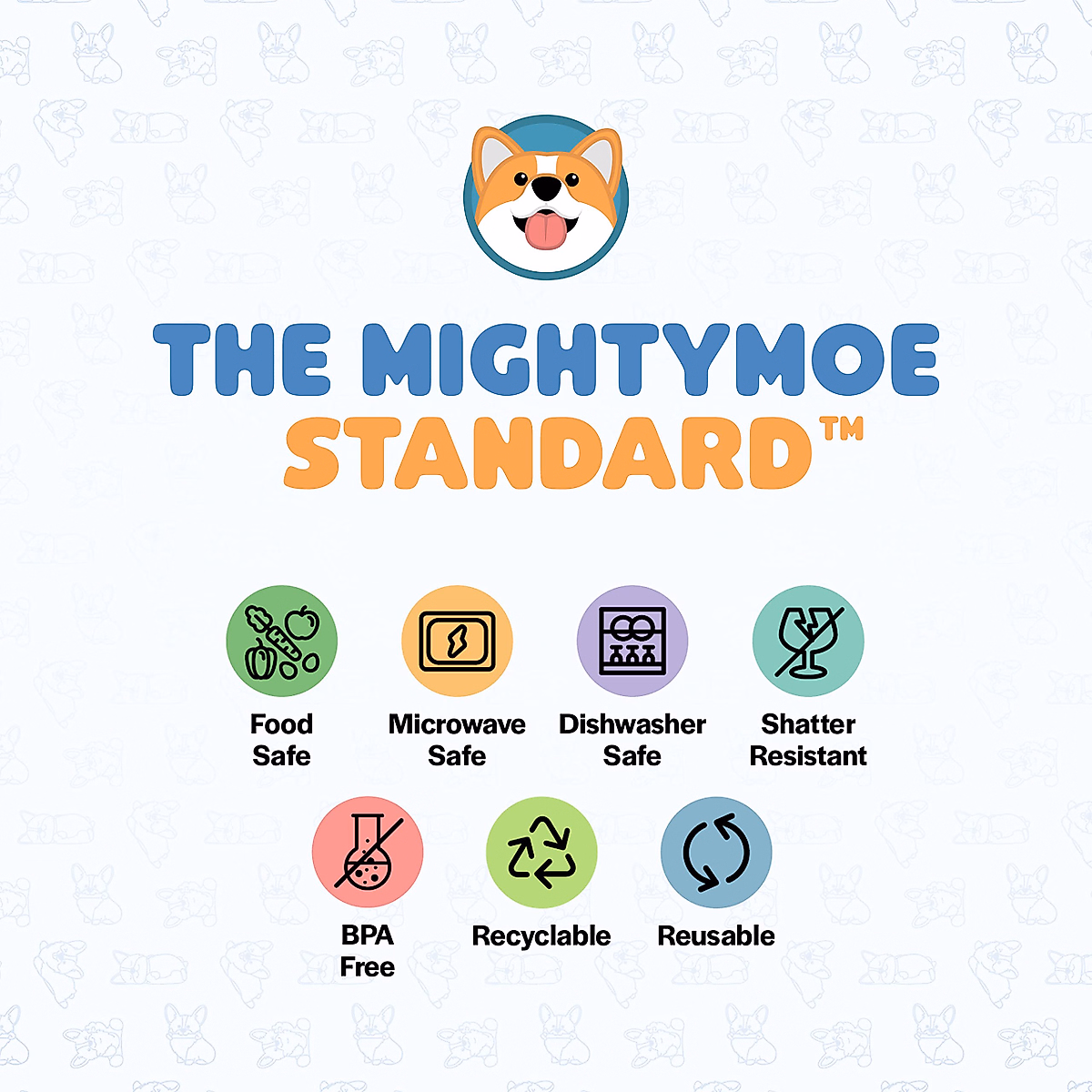 MightyMoe Kid’s Dinnerware Set - 28 Pieces, 4 Place Settings - Sunset Color Set - Tough Tableware for Toddlers - Made in the USA - Dishwasher and Microwave Safe - BPA Free and Shatter Resistant