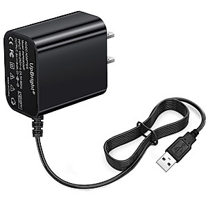 UpBright 5V USB AC/DC Adapter Compatible with Stanley FATMAX SL10LEDSL SL10LEDS TL600PS TL600PSC TL450PS Zero Trace TL1KPZ TL1KPS BB24PS Yellow Black-Trim SAT3S Satellite Lumen LED Flashlight Charger