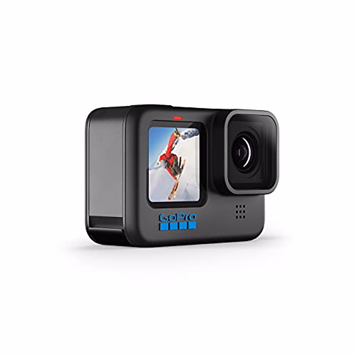 GoPro HERO10 Black - Waterproof Action Camera with Front LCD and Touch Rear Screens, 5.3K60 Ultra HD Video, 23MP Photos, 1080p Live Streaming, Webcam, Stabilization