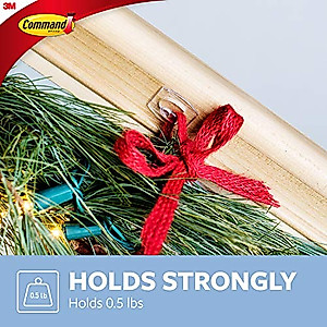 Command 17006CLR 17006CLR-ES Hooks, Clear, 36 count