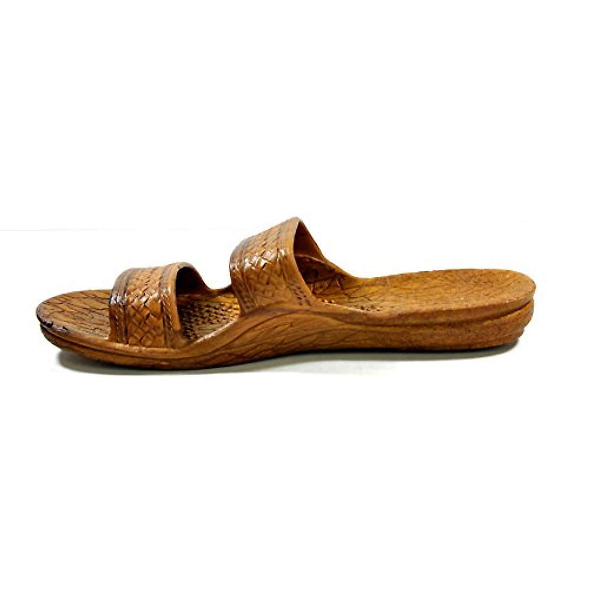 Hawaii Moses Unisex Rubber Slide on Jesus Sandal Slippers (9, Brown)