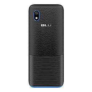 BLU Tank II T193 Unlocked GSM Dual-SIM Cell Phone w/ Camera and 1900 mAh Big Battery - Unlocked Cell Phones - Retail Packaging - Black Blue