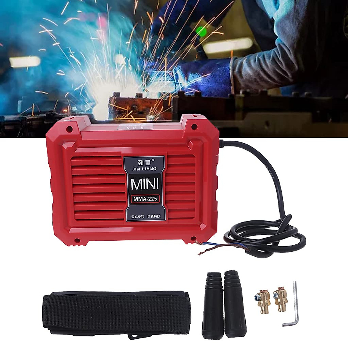 Qksky Plasma Cutter Welder Combo 200V Multipurpose Welding Machine for Home or Jobsite Use Hand Tools Builders