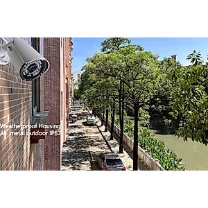 BlueFishCam 4MP PoE IP Camera POE Network Camera Outdoor Dual Lights POE IP Camera Warm/infared Camera Light 4.0MP Infrared High Resolution