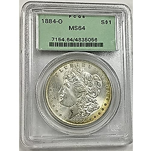 1884 O Morgan Dollar PCGS MS64
