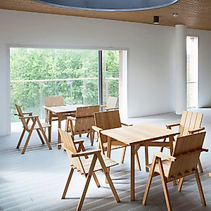 Archipelago Outdoor Table. All solid Hardwood. Highest quality on Amazon.