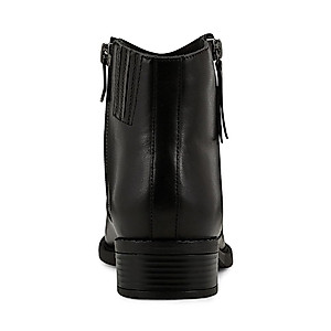 Easy Spirit Women's Lacy Ankle Boot, Black, 8 Wide