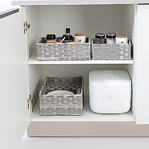 Woven Storage Toilet Paper Basket Bathroom Organizing Tray Shelf Organizers Pantry Plastic Tank Cubby Storage Toy Bins Snack Organizers Small Dresser Decor Towel Kitchen Clothes Bins Containers Box