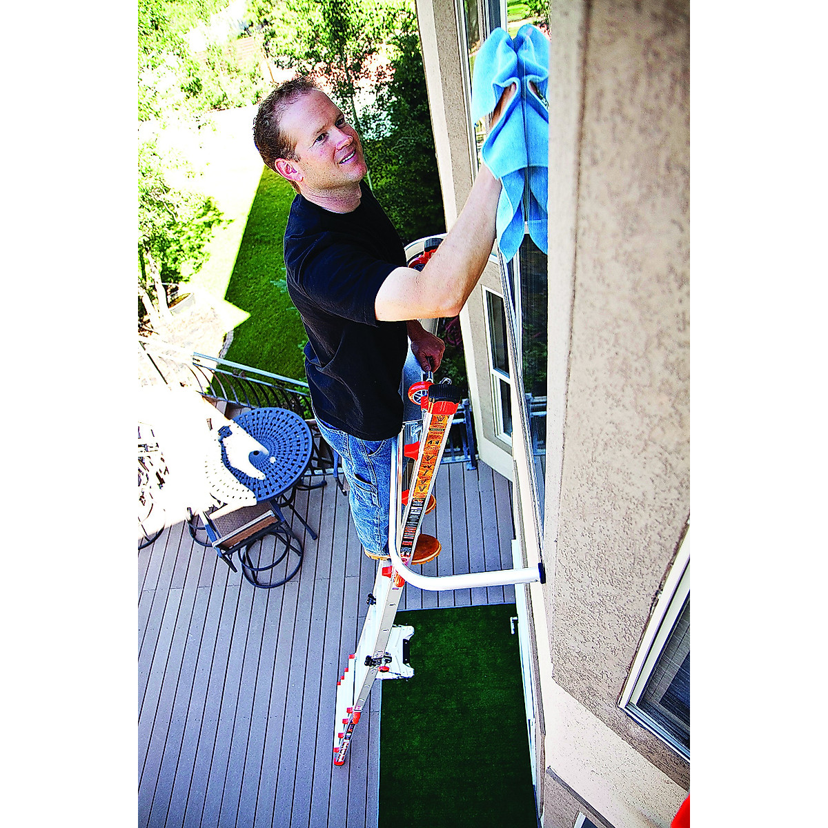 Little Giant Ladders, Wing Span/Wall Standoff, Ladder Accessory, Aluminum, (10111)