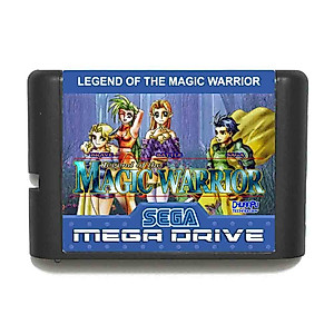 Brave Battle Saga Legend of the Magic Warrior 16 bit MD Game Card For Sega Mega Drive For Genesis-NTSC-U