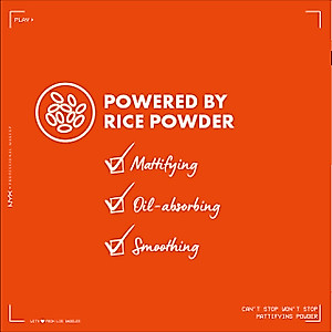 NYX PROFESSIONAL MAKEUP Can't Stop Won't Stop Mattifying Pressed Powder - Bright Translucent