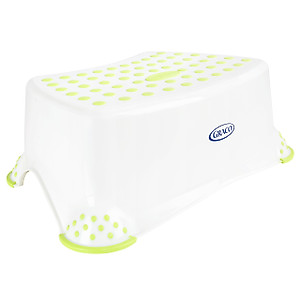 Graco Sure Foot Step Stool, White/Green