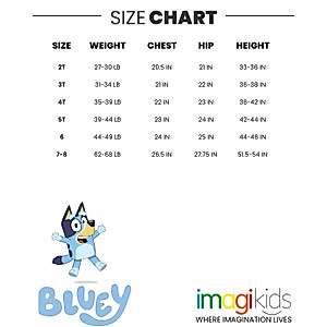 Bluey Little Boys Fleece Matching Family Cosplay Pullover Hoodie 6