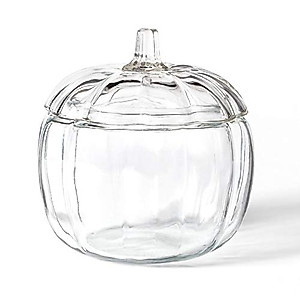 Anchor Glass Pumpkin Candy Jar
