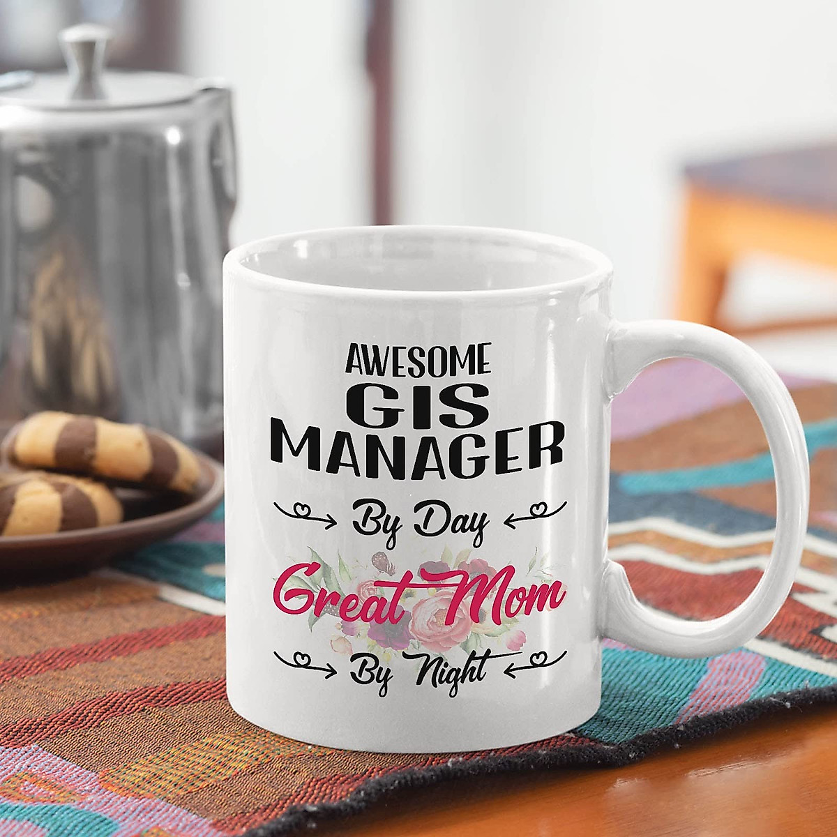 Mother's Day Gift From Daughter, Son To Mom 11oz, 15oz White Ceramic Mug - Gis Manager
