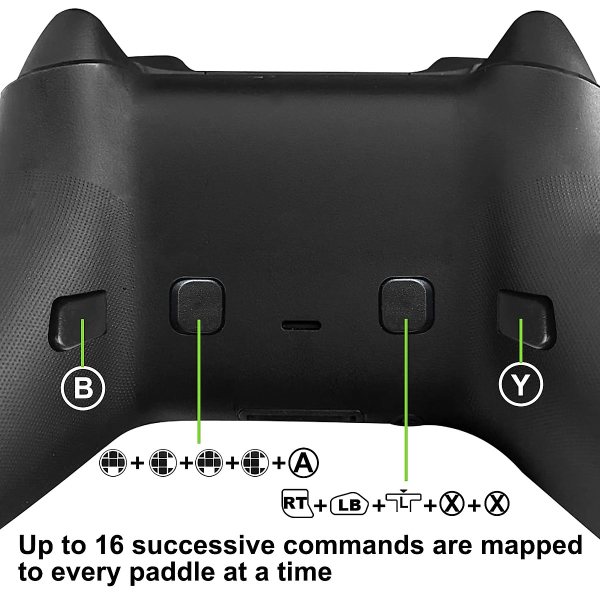 ALIENERGY Wireless Performance Controller for Xbox One & Xbox Series X|S, Remappable Scuffed Paddles/Built-In Battery/Better Grip/Vibration Motors/3.5mm Audio Jack Supported (Black)