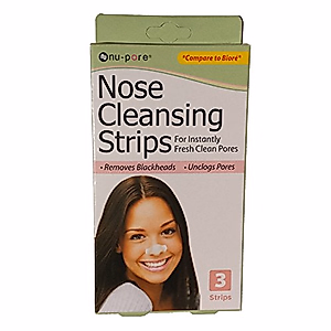 24 Nu Pore cleansing nose strips cleans unclogs pores