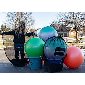 Cardiostix Bucket Ball Hauler for Cardio-Drumming | Drumsticks, Premium Mesh, Fitness, Aerobic Class, Caddy, Pound, Exercises & Workouts (Listing is for The 1 mesh Bag only)