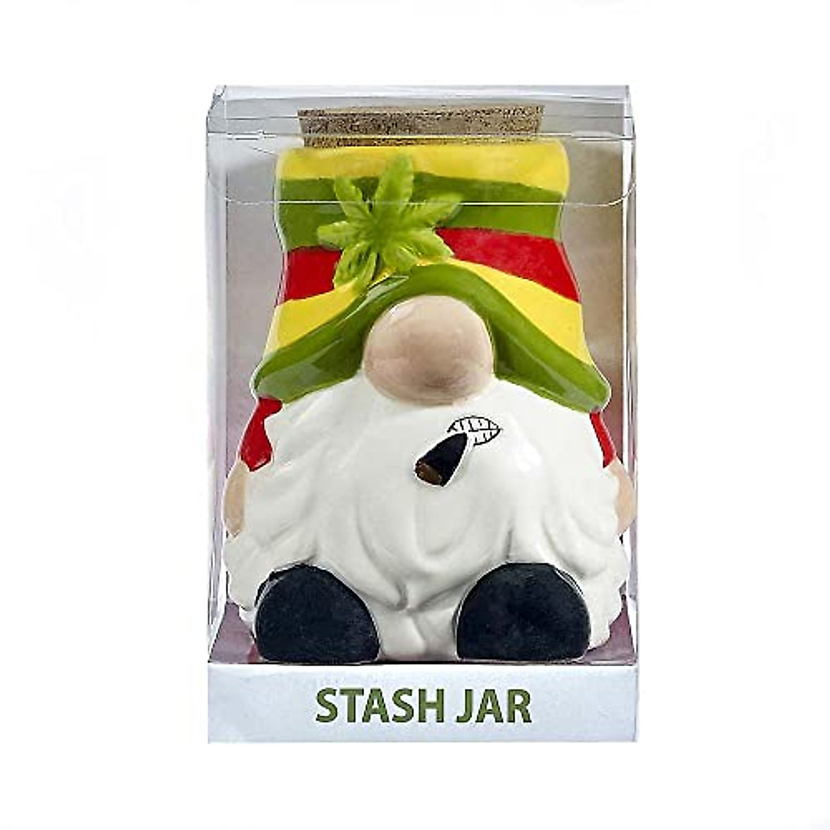 FASHIONCRAFT Gnome Stash Jar - Novelty Stash Jar