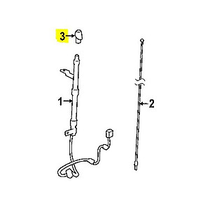 Antenna Ornament Base Grommet Bezel - for 07-14 Toyota FJ Cruiser Truck Accessories - Mount Radio Mast Replaces OEM Replacement Parts 86392-35031 - Best for AM/FM Antennas Stereo Receiver Repair Kit