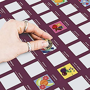 Gift Republic 100 Wines Scratch Off Poster