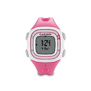 Garmin Forerunner 10 GPS Watch - Pink/White (Renewed)