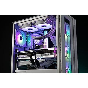 MSI Gaming GeForce RTX 4070 Ti 12GB GDRR6X 192-Bit HDMI/DP Nvlink Tri-Frozr 3 Ada Lovelace Architecture Graphics Card (RTX 4070 Ti Gaming X Trio White 12G)