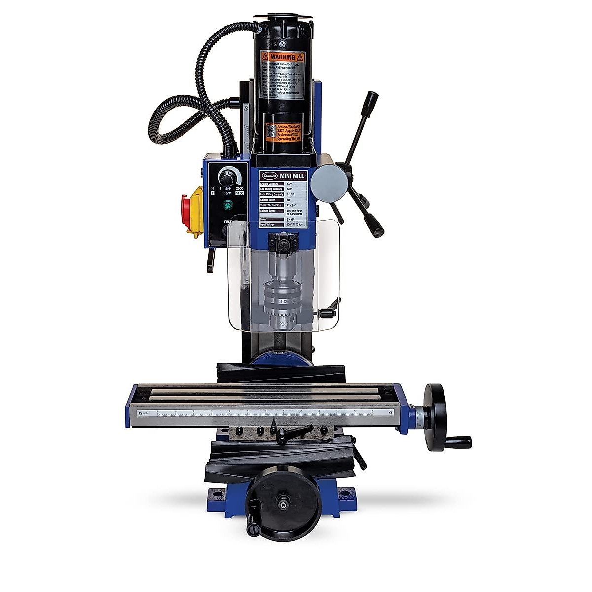 Eastwood Benchtop Mini Fabrication Metal Milling Machine 4 Inch x 16 Inch, 3/4 HP