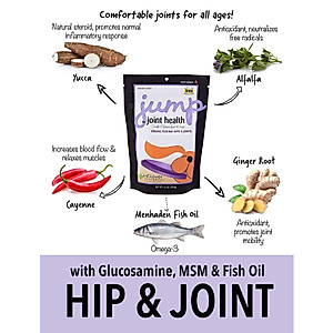 In Clover Jump Soft Chews for Daily Joint Care and Endurance Support for Dogs