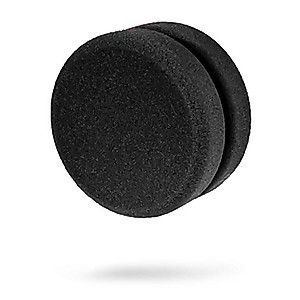 Adam’s UFO Dual Sided Car Wax Applicator – Car Detailing Waxing & Polishing Foam Pad | Use with Paste Wax, Ceramic Coating Liquid Wax, Polish, Compound & More | Auto Motorcycle Boat RV