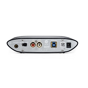 iFi Zen DAC V2 | Desktop Digital Analog Converter with USB 3.0 B Input only/Outputs: 6.3mm Unbalanced / 4.4mm Balanced/RCA - MQA DECODER - Audio System Upgrade (Unit only)