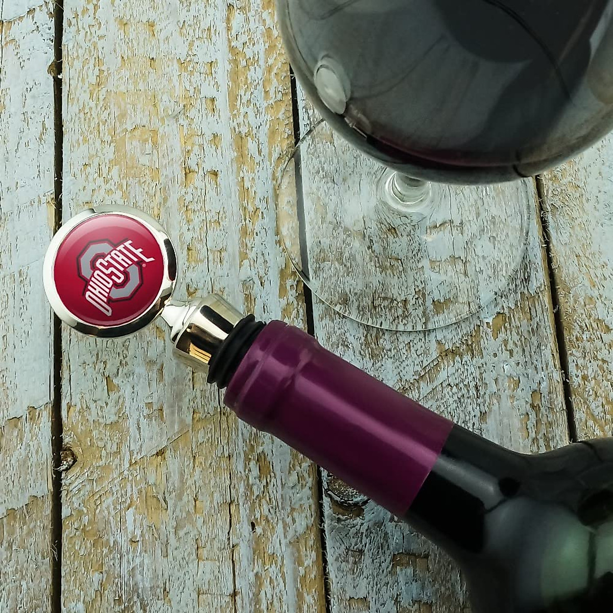 The Ohio State University Primary Logo Wine Bottle Stopper