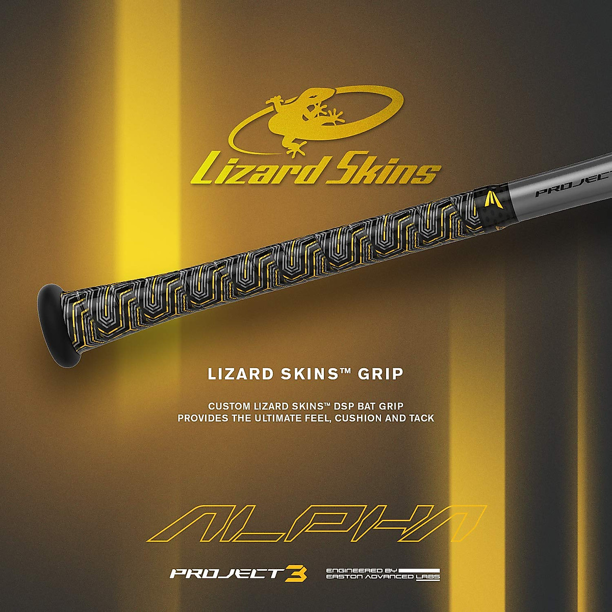 Easton Project 3 Alpha -3 BBCOR Baseball Bat | 33 inch / 30 oz | 2019 | 1 Piece Aluminum | Carbon-Core | ATAC Alloy | VRS COR | Speed End Cap, Multi (8065555)