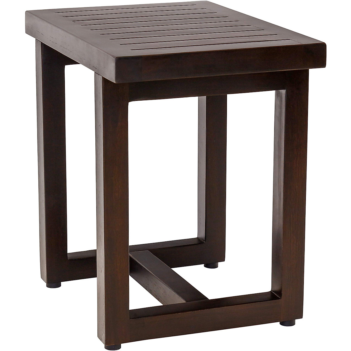 AquaTeak 18" Spa Mocha Teak Shower Bench