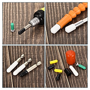 uxcell 50Pcs Rubber End Caps, 11mm/0.43" ID Rubber End Caps, PVC Caps Rubber Screw for Bolts Screw Caps Thread Protectors Tube Screw Bolt, Green