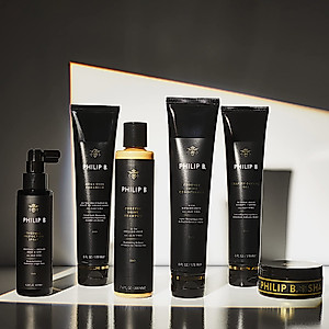 PHILIP B Forever Shine Shampoo, 7.4 fl. oz. (220 ml) - Volumizing Cleanser With Notes of Pure Oud Leaves Hair Smooth & Glossy, Reduces Frizz, For All Hair Types