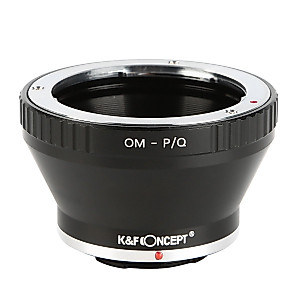 K&F Concept Lens Mount Adapter for Olympus OM Zuiko Lens to Pentax Q-S1 Q10 Q7 Q DSLR Camera Camera Body