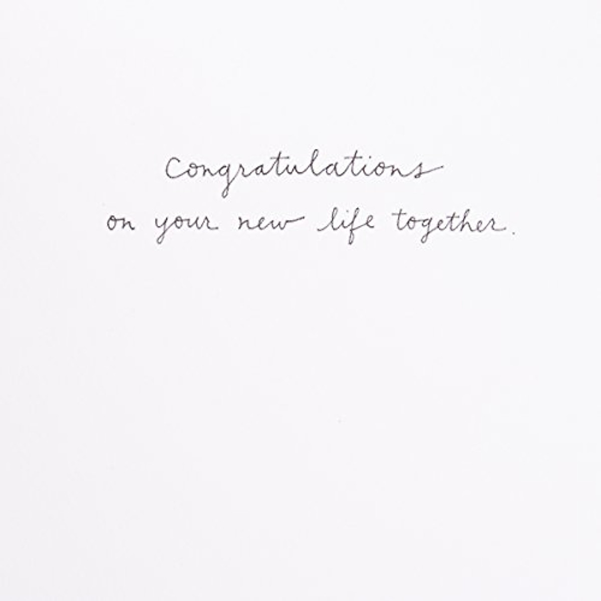 Hallmark Signature Wedding Card, Mr. and Mrs. (0699RZH4038)