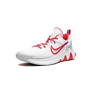 Nike Giannis Immortality Mens Shoes Size 13, Color: White/Red