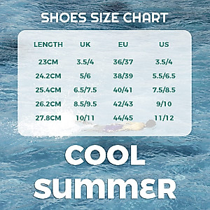 AUXDIQ Water Shoes Outdoor Quick Dry Unisex Sports Aqua Shoes for Beach Diving Snorkeling Surfing Mens Womens Pink 3.5/4