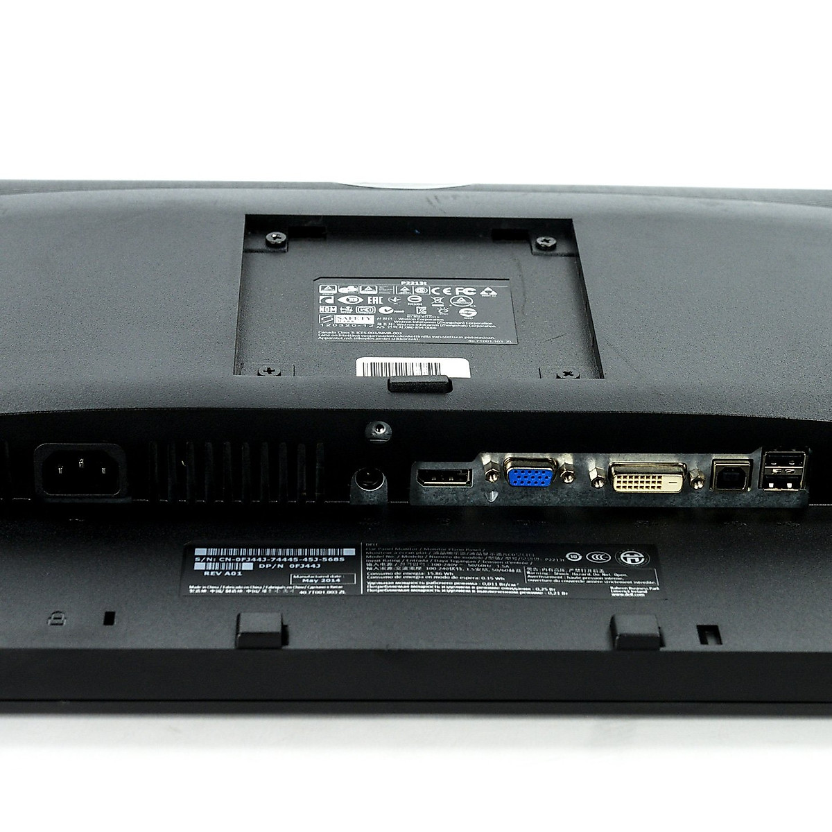 Dell P2213 Professional 22'' LED-Backlit LCD Monitor, Black