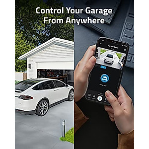eufy Security Garage-Control Cam Plus with Sensor, Smart Garage Control, 2-Door Control, Detects Open/Close Status, 2K HD, No Monthly Fee, AI Human Detection, 2.4GHz Wi-Fi Only