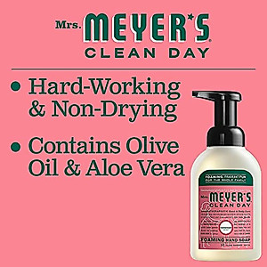 MRS. MEYER'S CLEAN DAY Foaming Hand Soap, Watermelon Scent (10 Fl oz (Pack of 4))