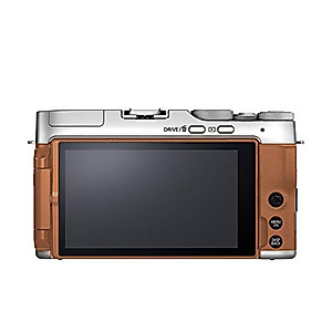 Fujifilm X-A7 Mirrorless Digital Camera w/XC15-45mm F3.5-5.6 OIS PZ Lens, Camel