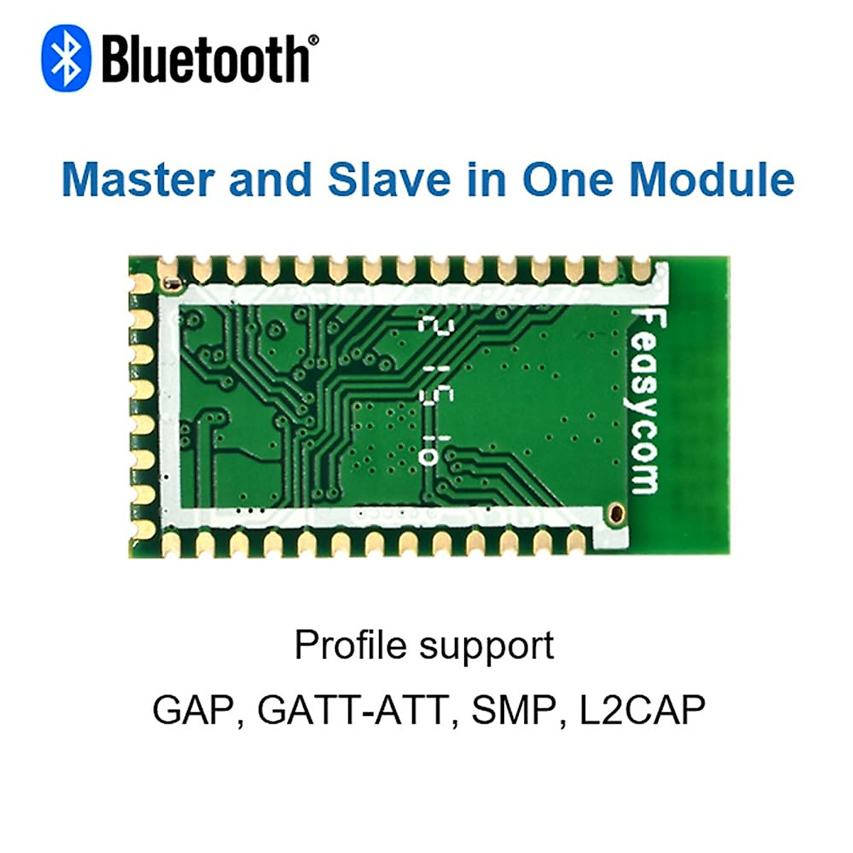 Feasycom FSC-BT616 TI CC2640R2F Bluetooth Low Energy CC2640R2F BLE 5.1 Module for Medical Device & IoT
