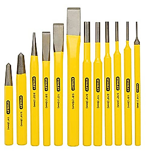 Stanley 16-299 12 Piece Punch & Chisel Kit