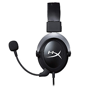 HyperX CloudX – Official Xbox Licensed Gaming Headset, Compatible with Xbox One and Xbox Series X|S, Memory Foam Ear Cushions, Detachable Noise-Cancellation Microphone - Black