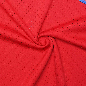 Youth Calvin Cambridge Shirts #3 LA Knights Basketball Jersey for Kids/Boys (Red, Youth Medium)